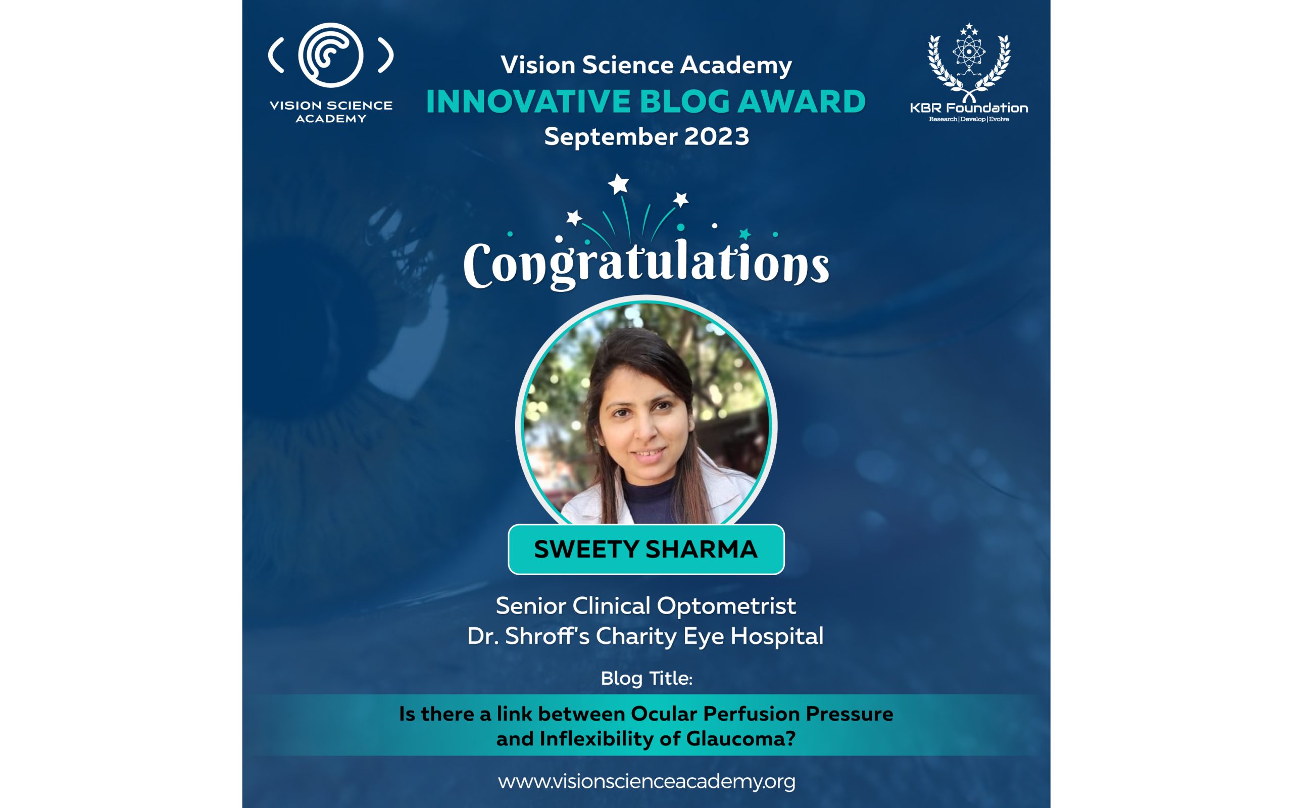 VSA – KBRF Awards | September 2023 - Vision Science Academy