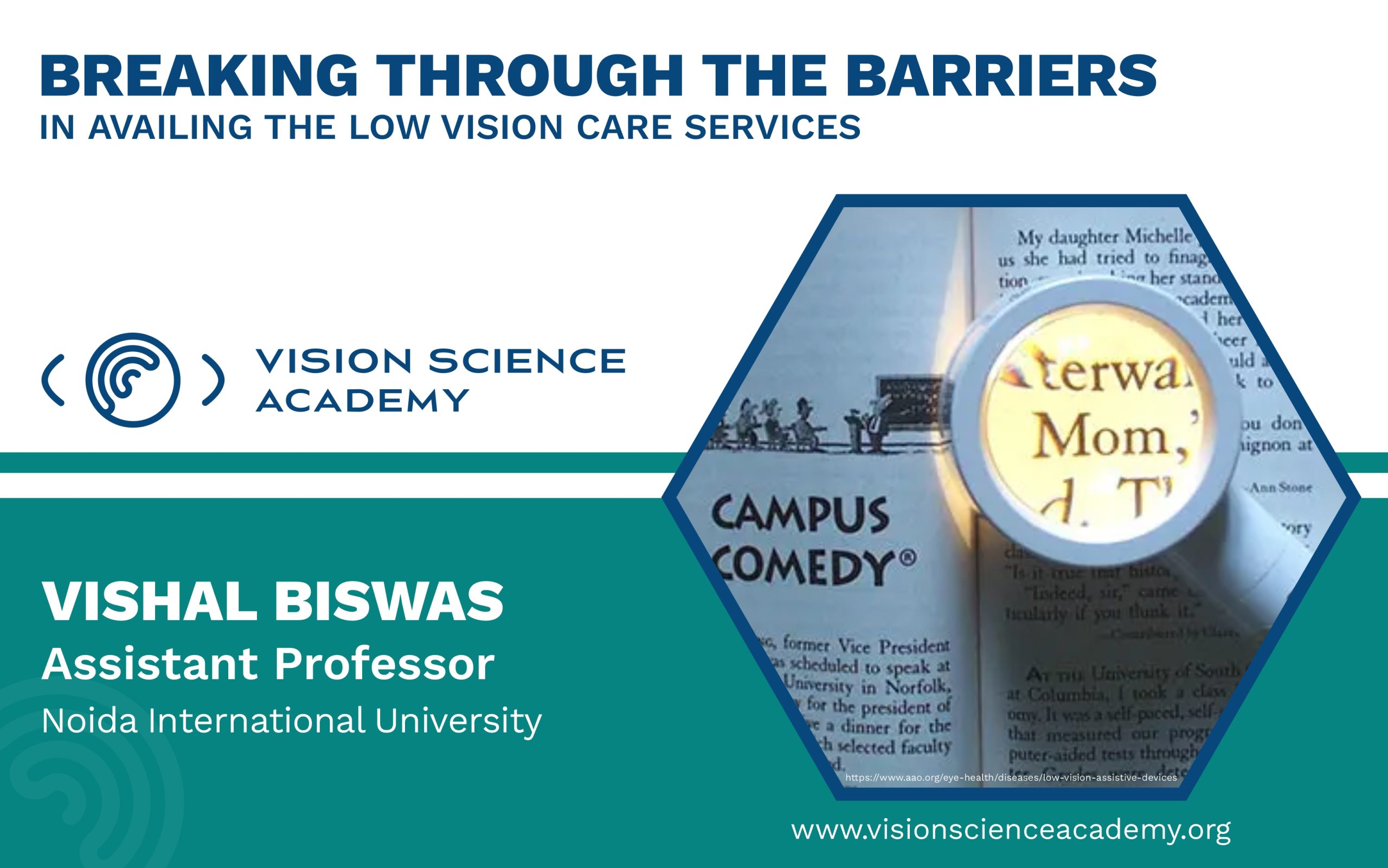 Breaking Through the Barriers in Availing the Low Vision Care Services ...